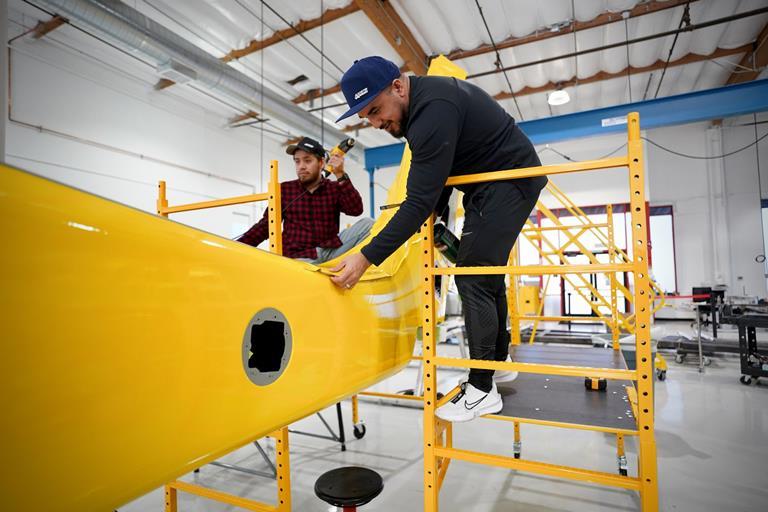 Glimpse Wisk’s under-assembly autonomous air taxi prototype | News ...